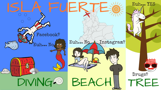 ISLA FUERTE - Tomplanmytrip: Colombia Travel agency